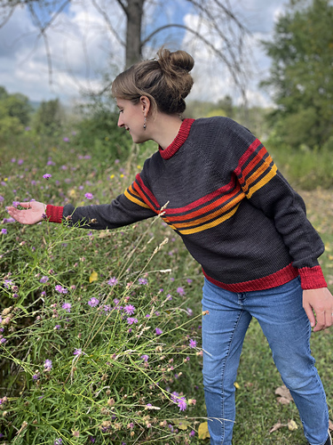 Ravelry: Hawkins Arcade Sweater pattern by Annelise Driscoll Gingrow