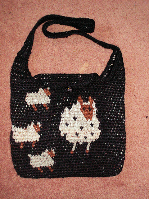 Ravelry: SHEEP SHOW BAG pattern by Anne Churches
