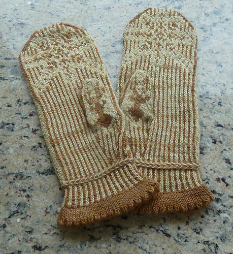 Ravelry: Annette's Buck Yeah! Mitten