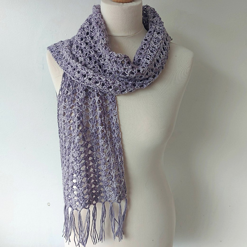 Ravelry: Lilac Shells pattern by Carmen Heffernan