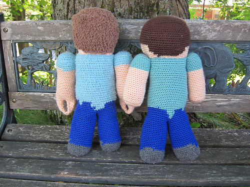 Ravelry: AnnieJeanson's Steve from "Minecraft"