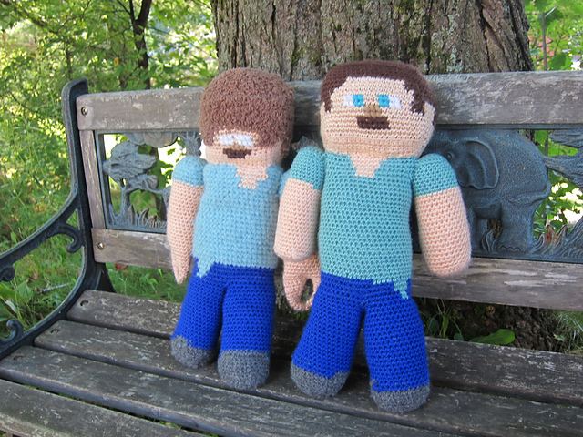 Ravelry: AnnieJeanson's Steve from "Minecraft"