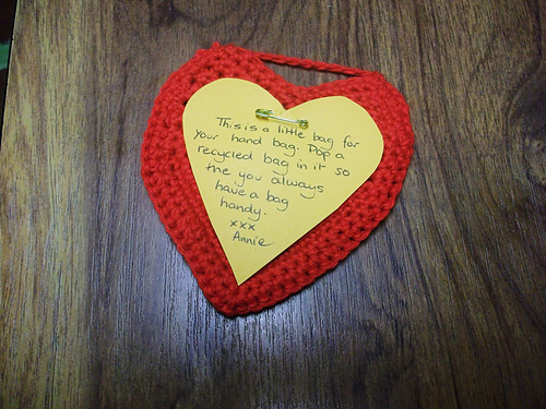 Ravelry: Heart Pocket pattern by Annie L. designs