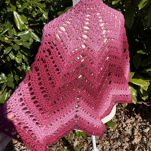 Ravelry: Spirit Chevron Shawl pattern by Handmade by Annie