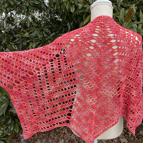 Ravelry: Spirit Chevron Shawl pattern by Handmade by Annie