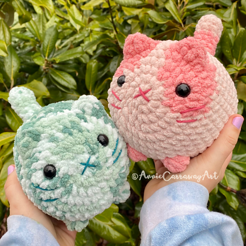 Ravelry: Cute Cat Plushies pattern by Handmade by Annie
