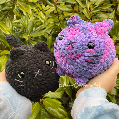 Ravelry: Cute Cat Plushies pattern by Handmade by Annie