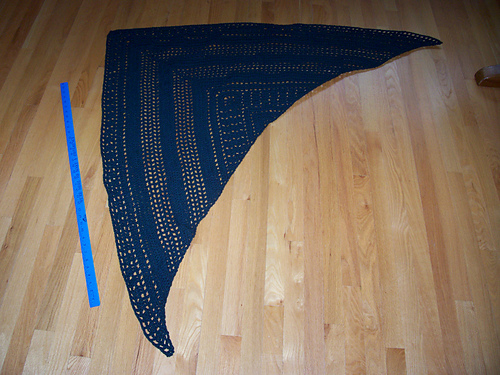 Ravelry: Basics: Top-Down Triangle Shawl pattern by Ann Catelli