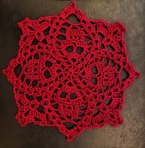 Ravelry: Dante's Dainty Inferno pattern by Ann Wanamaker