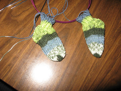 Ravelry: Baby Bootie Socks pattern by Mary Conley