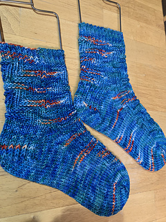 Ravelry: Crossroads Socks pattern by Kristina Kerchief