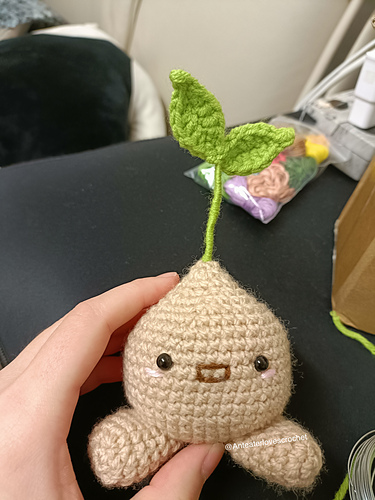 Ravelry: Sprout Mole OMORI pattern by Lee-Anne Morris