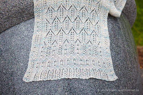 Ravelry: Cartouche Stole pattern by Janelle Martin