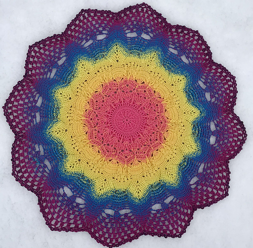 Ravelry: Carousel Mandala CAL pattern by Anna Nilsson