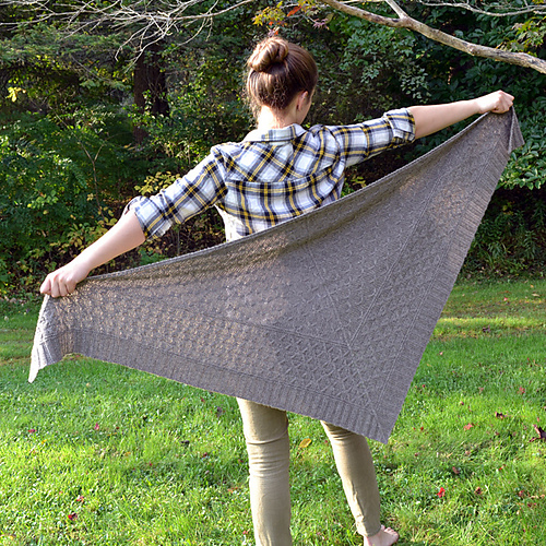 Ravelry: Winterwork Shawl pattern by Melissa Burke