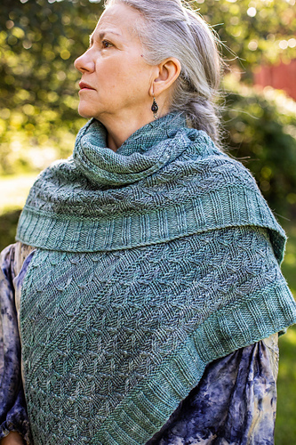 Ravelry: Winterwork Shawl pattern by Melissa Burke