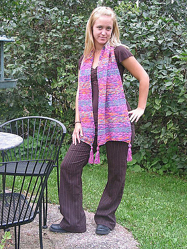 Ravelry: Glorious Garter Wrap pattern by Cindy Jackson