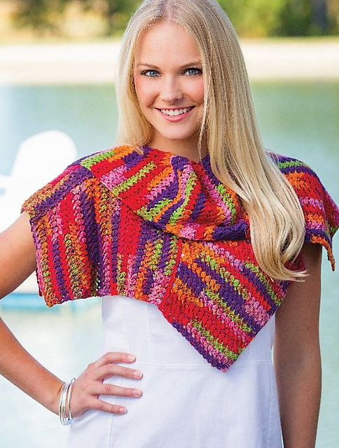 Ravelry: Trip Trap Wrap pattern by April Garwood