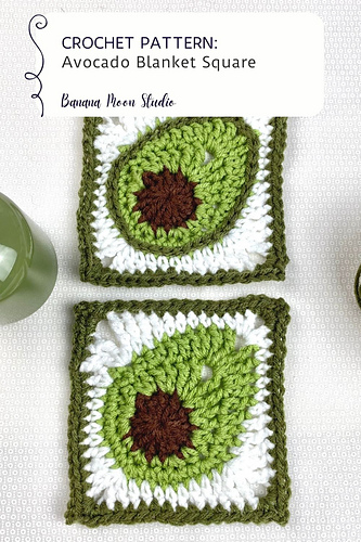 Ravelry: Avocado Blanket Square pattern by April Garwood