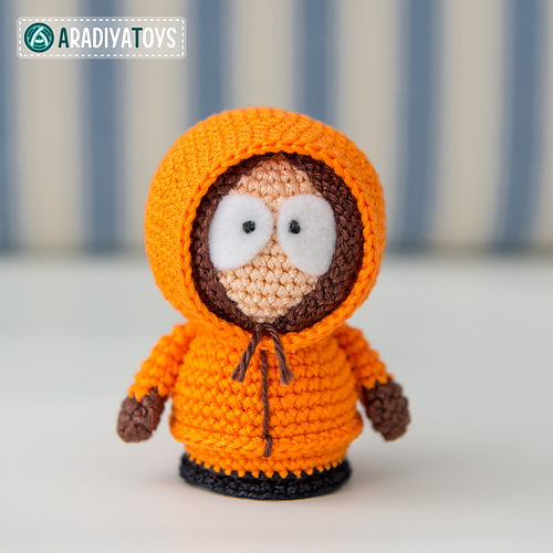Ravelry: Kenny McCormick from "South Park" pattern by Olka Novytska