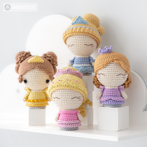 Ravelry: Mini Princesses (Princess, Fairy) pattern by Olka Novytska