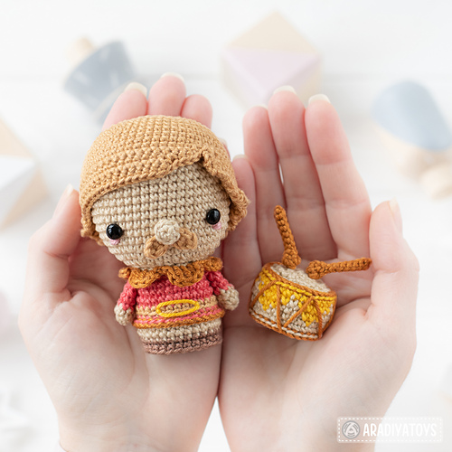 Ravelry: Royal Servants (Joker, Astronomer, Chef, Drummer) pattern by ...