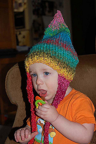 Ravelry: Elf Pixie Hat pattern by Sally Wilcox