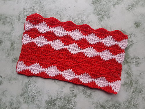 Ravelry: Crochet Rolling Waves Stitch pattern by Crafting Happiness