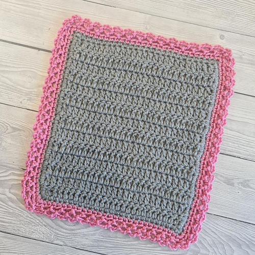 Ravelry: Easy Lace Border pattern by Crafting Happiness