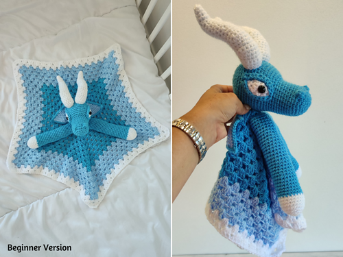 Ravelry: Blizzard The Ice Dragon Lovey Blanket pattern by Crafting ...