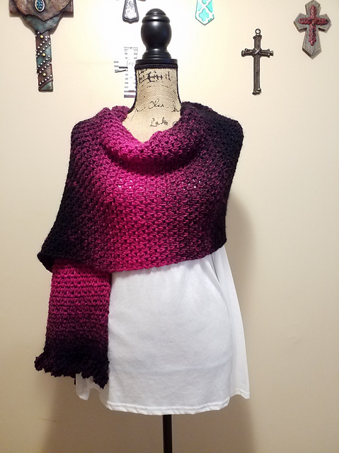 Ravelry: AridayCrochet's Juniper Wrap