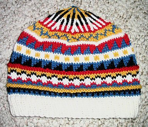 Ravelry: Child's Patterned Hat pattern by Ari Whitlow