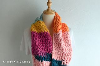 Ravelry: Crochet Blanket Scarf pattern by Arm Chair Crafts