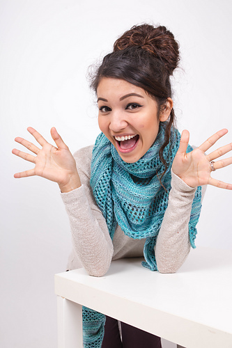 Ravelry: Caprius Shawl pattern by Francoise Danoy