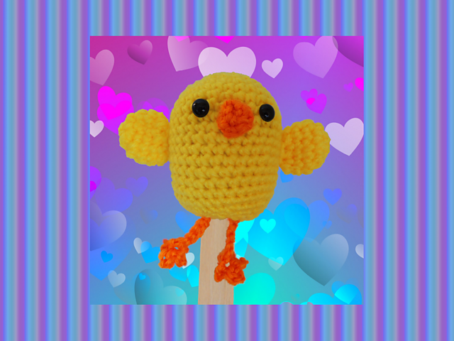 Ravelry: Canary Bird Finger Puppet pattern by Amy Englehart