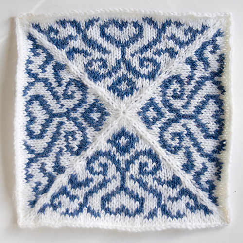 Ravelry: Elämä on runo - kirjoneulepeitto pattern by Sari Ojalehto