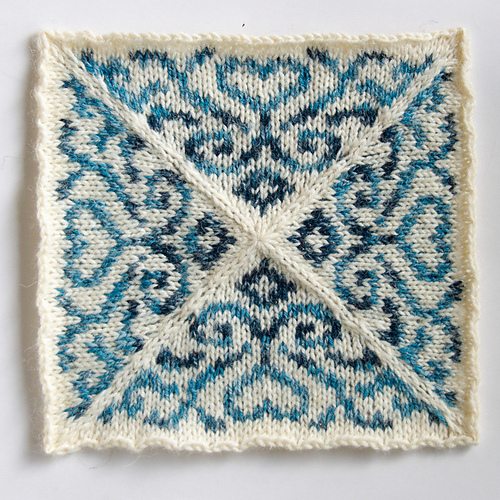 Ravelry: Elämä on runo - kirjoneulepeitto pattern by Sari Ojalehto