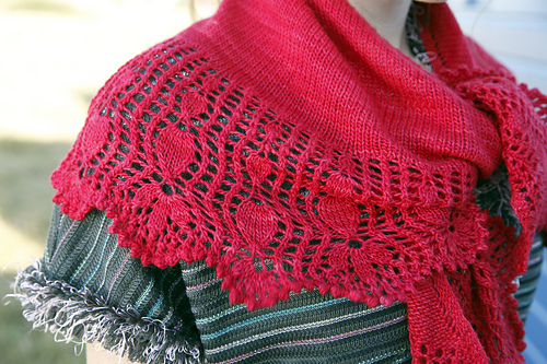 Ravelry: Belle Shawl pattern by Charlotte Walford