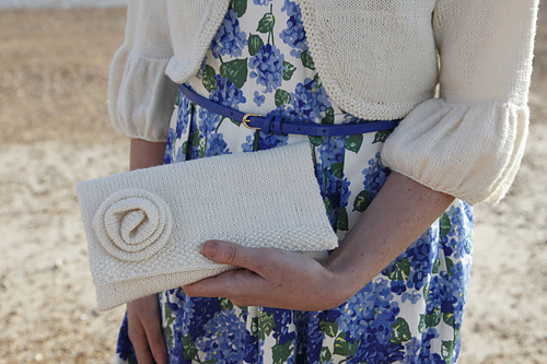 Ravelry: Elegant Bolero and Evening Clutch Bag pattern by Libby Summers
