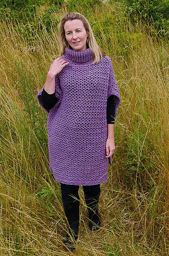 Ravelry: Barkham Hooker Crochet Poncho Kit pattern by Gaynor White