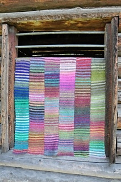 Ravelry: Simple Noro Afghan pattern by Art of Yarn