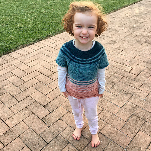 Ravelry: Reversible Spring Pullover pattern by Sarah Lora