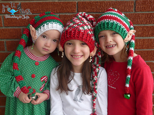 Ravelry: Elf Hat with 3D Realistic Ears pattern by Yvette Manley