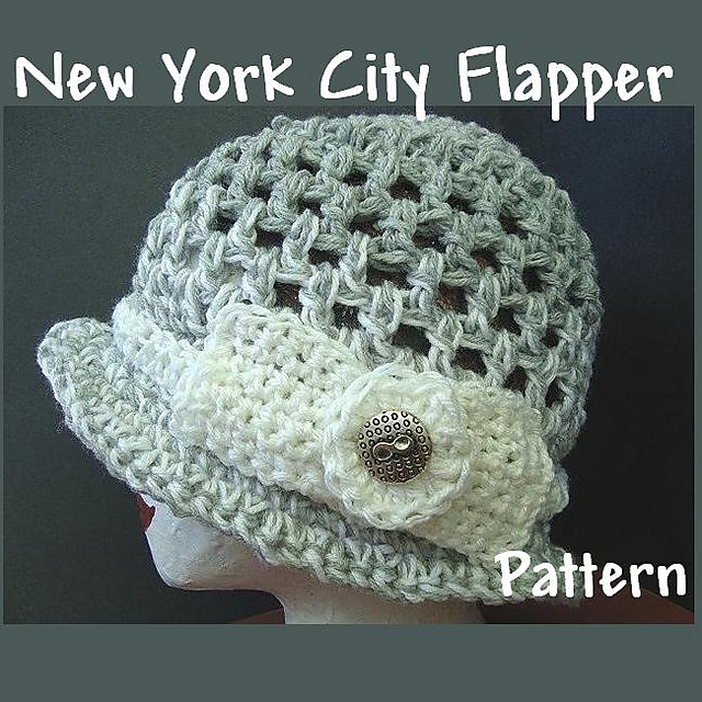 Ravelry: New York City Flapper Hat pattern by Ashton E Leven