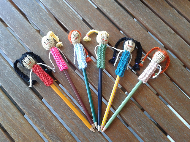 Ravelry: Athele's Pencil Dolls