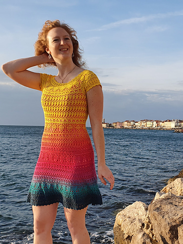 Ravelry: Dress "Kelly" pattern by Gala Zarubina