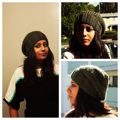 Ravelry: Snuggly Slouchy Beret pattern by Atreyee Ghosh