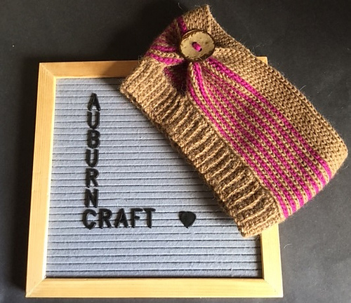 Ravelry: Winter Sunset Keyhole Headwarmer pattern by Sue Stapleton