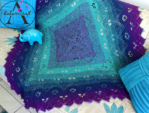 Ravelry: Dragonfly Labyrinth Blanket pattern by Sue Stapleton