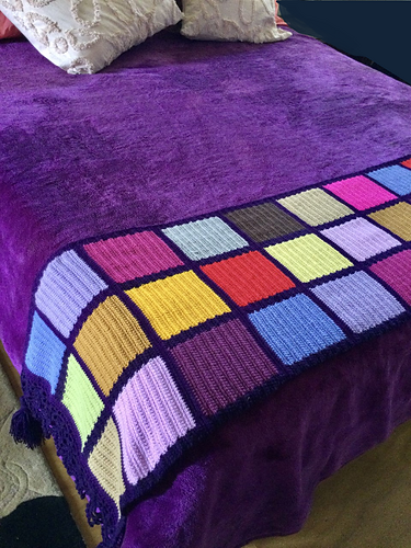 Ravelry: Remembering Grandma Bed Scarf pattern by Sue Stapleton